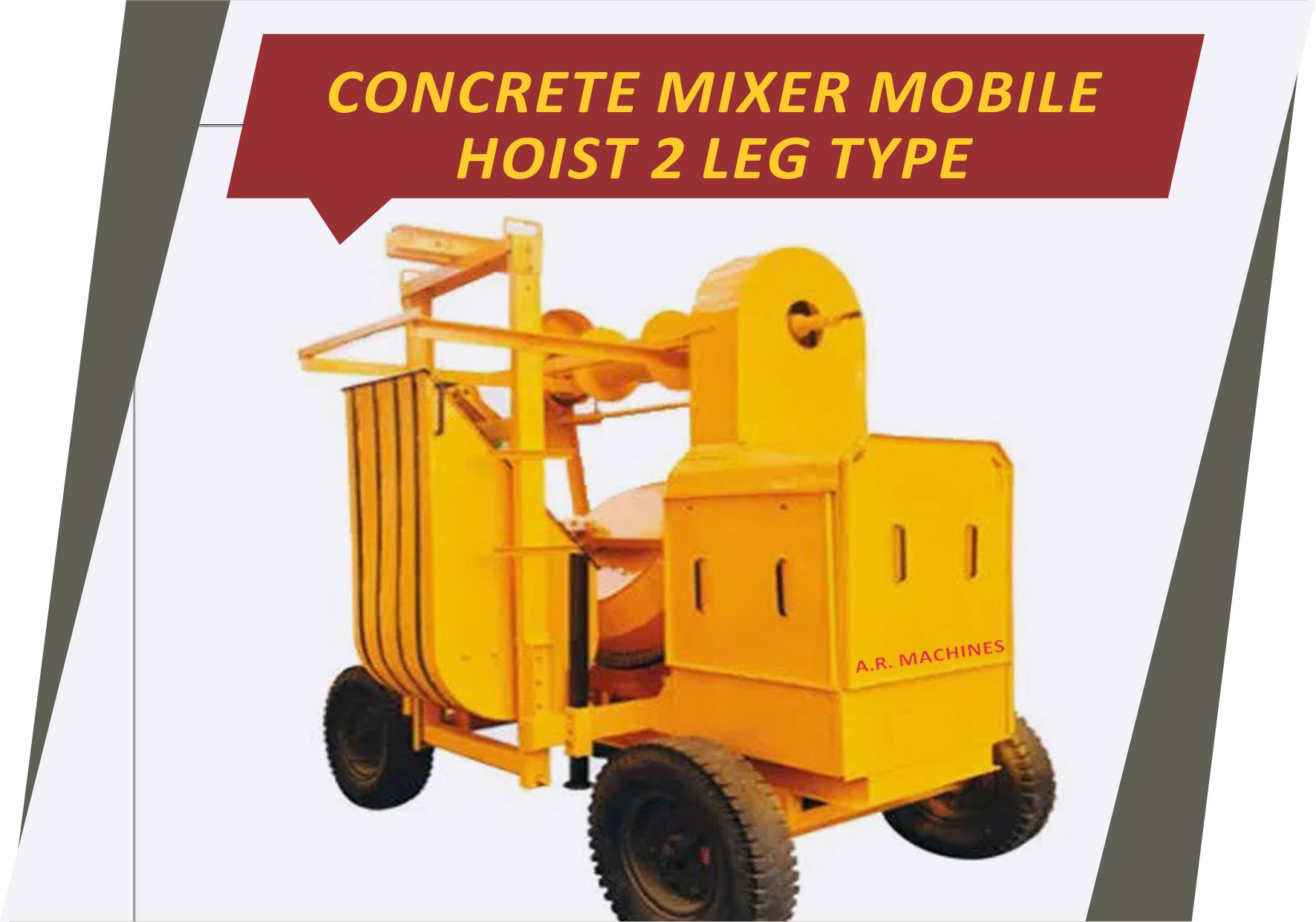 AR Machines - Manufacturer & Supplier of Constructions Equipments