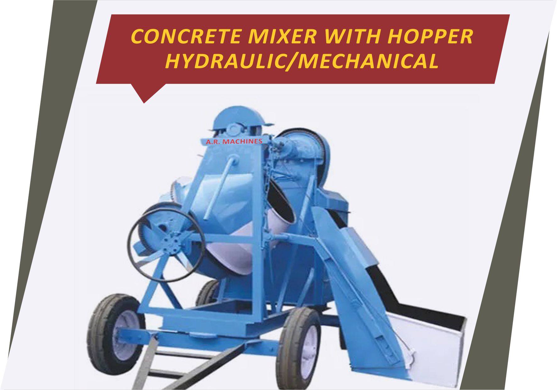 AR Machines - Manufacturer & Supplier of Constructions Equipments